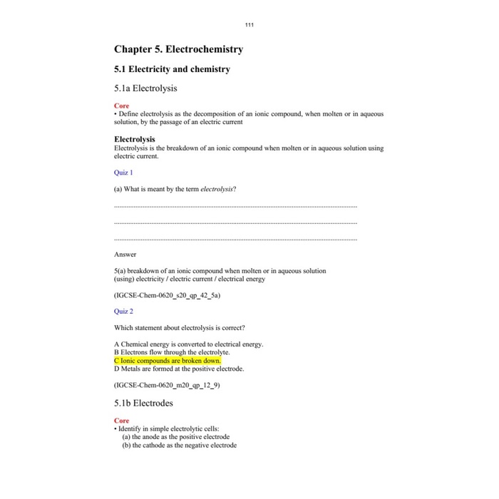 Jual Promo!!! Igcse Chemistry 0620 Topical Revision Notes And Topical ...