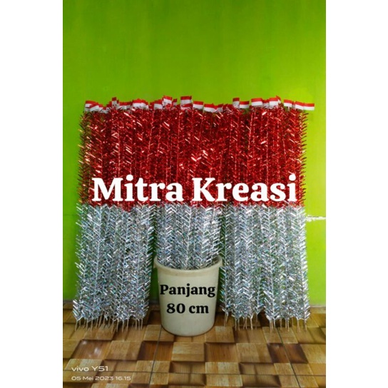 Jual Bunga Manggar Bendera Merah Putih (Anti air) | Shopee Indonesia