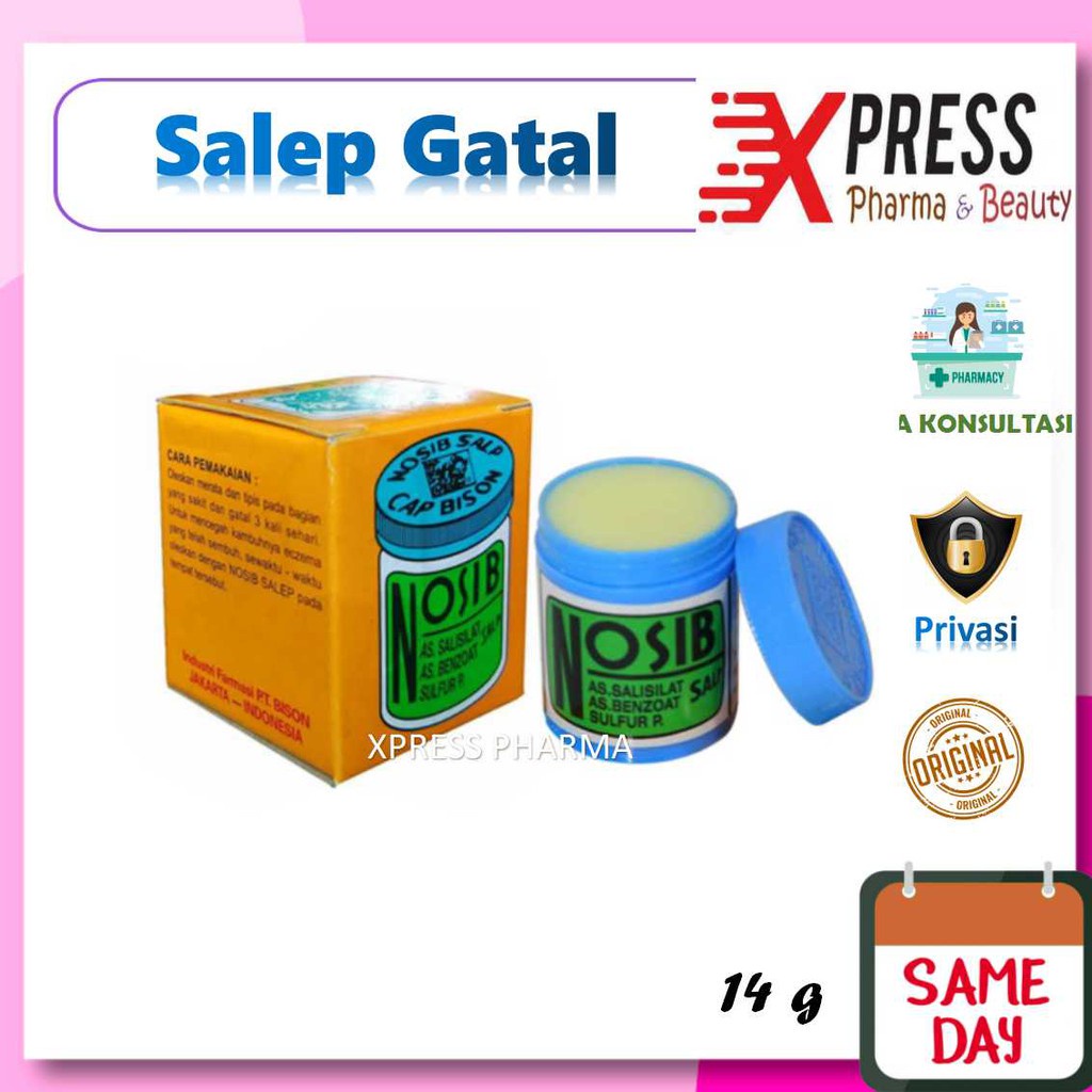 Jual ⚡XPRESS⚡ Nosib Salep Gatal Cap Bison 6 gram dan 14 gram | Shopee ...