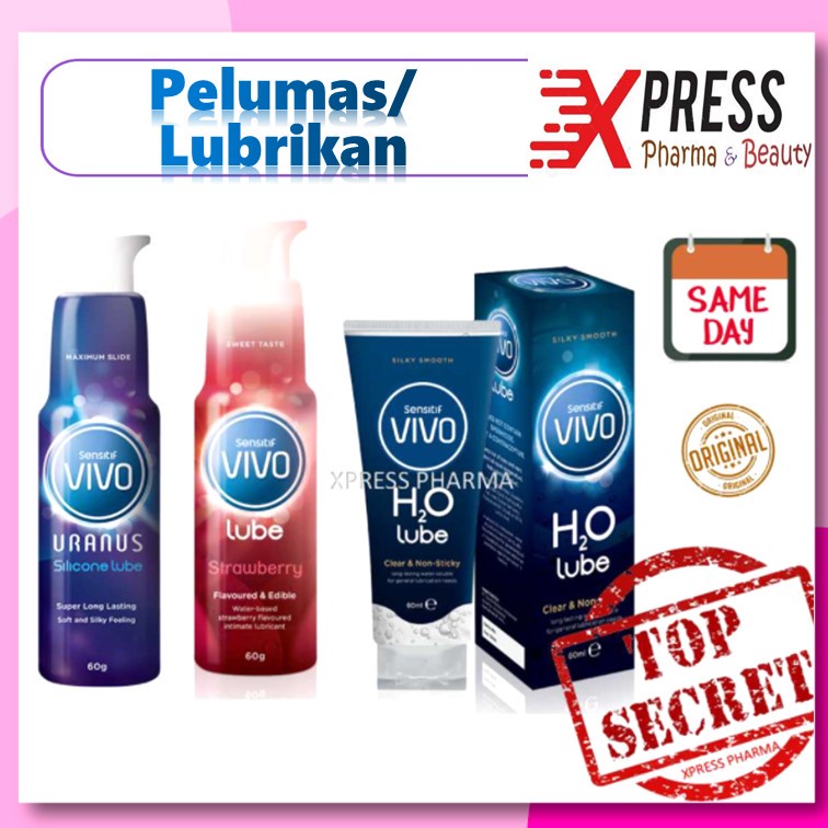 Jual XPRESS ! Vivo Pelumas lubrikan Sensitif Pelicin Lube H20 ...