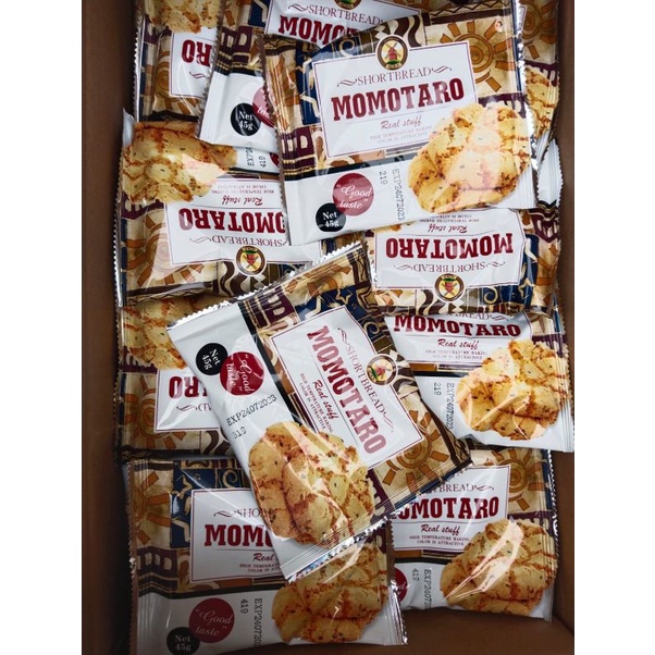 Jual MOMOTARO SHORTBREAD 45 gr BY AOKA COOKIES per dus isi 60 pics ...