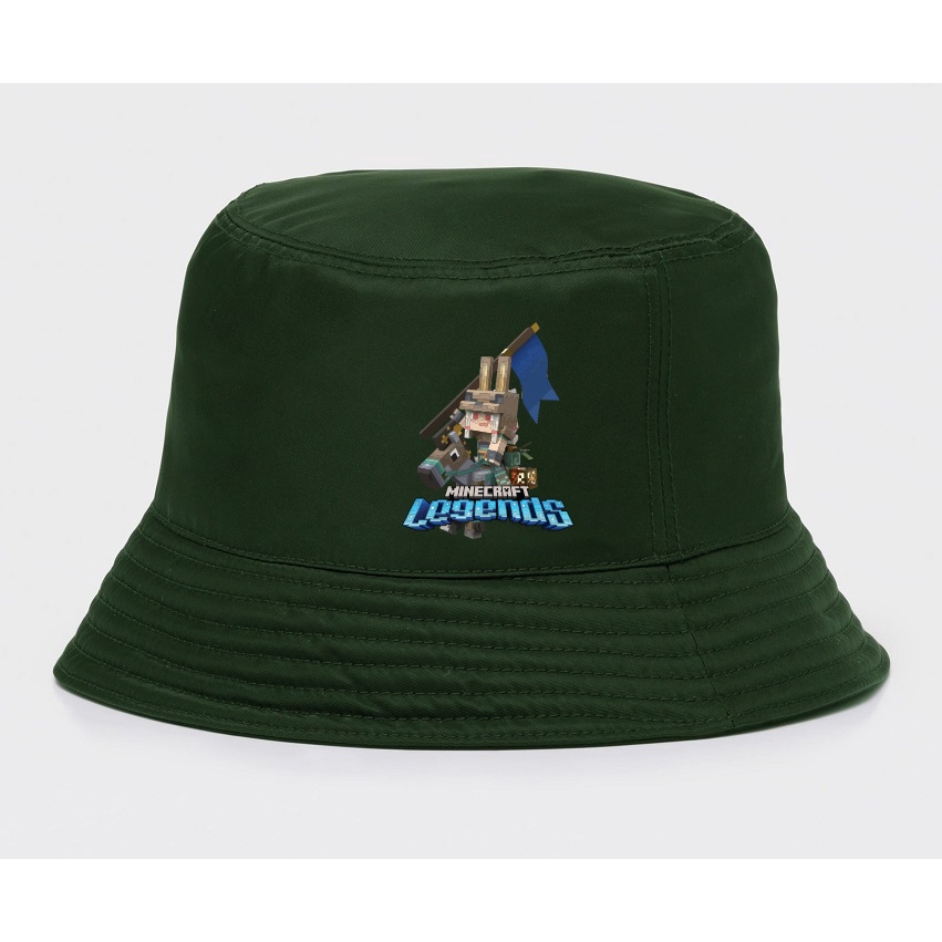 Jual Topi Bucket Hat Minecraft Legends Hero Character | Shopee Indonesia