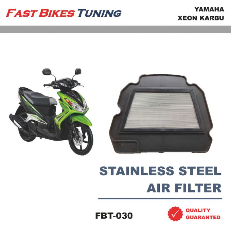 Jual FILTER UDARA YAMAHA XEON KARBU - FILTER UDARA STAINLESS - SARINGAN ...