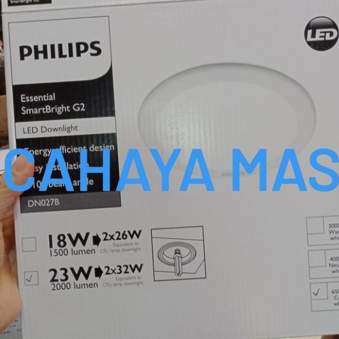 Jual DOWNLIGHT LED PHILIPS 23 WATT PANEL LED DN027B G2 23W 8" 23 W 8 ...