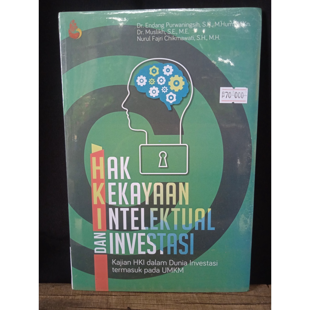 Jual Buku "Hak Kekayaan Intelektual dan Investasi" | Shopee Indonesia