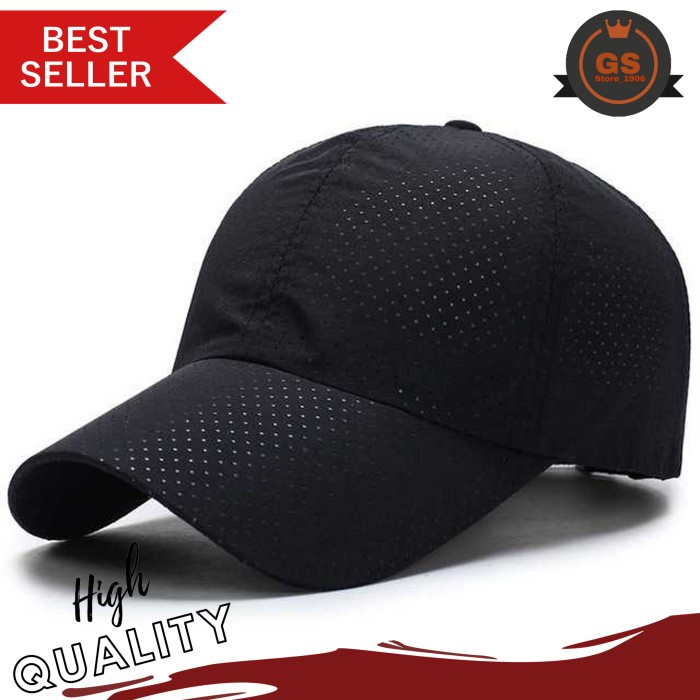 Jual TOPI CEWEK PRIA KEREN DESAIN POLKADOT HITAM TOPI WANITA BEST ...