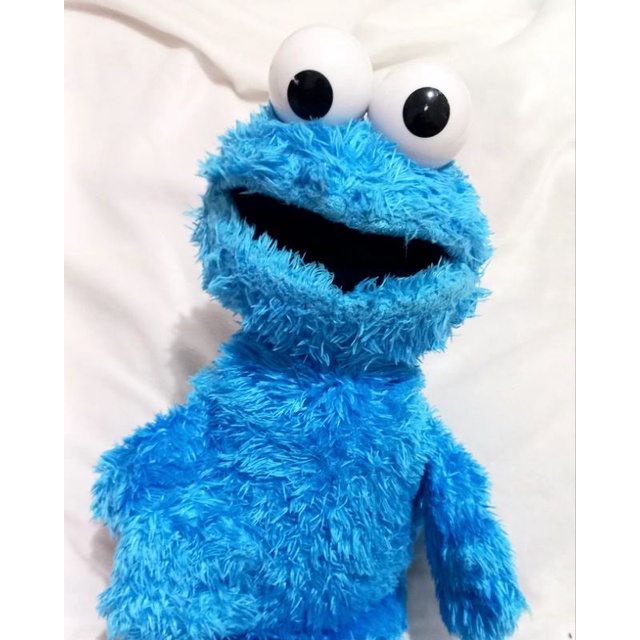 Jual Boneka Cookie Monster / Sesame Street / Elmo / Ernie / Cookie ...