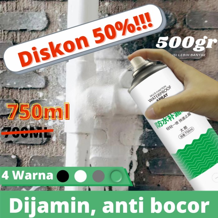 Jual Terlaris Jomaster Anti Bocor Spray Semprot Tambal Genteng Retak ...