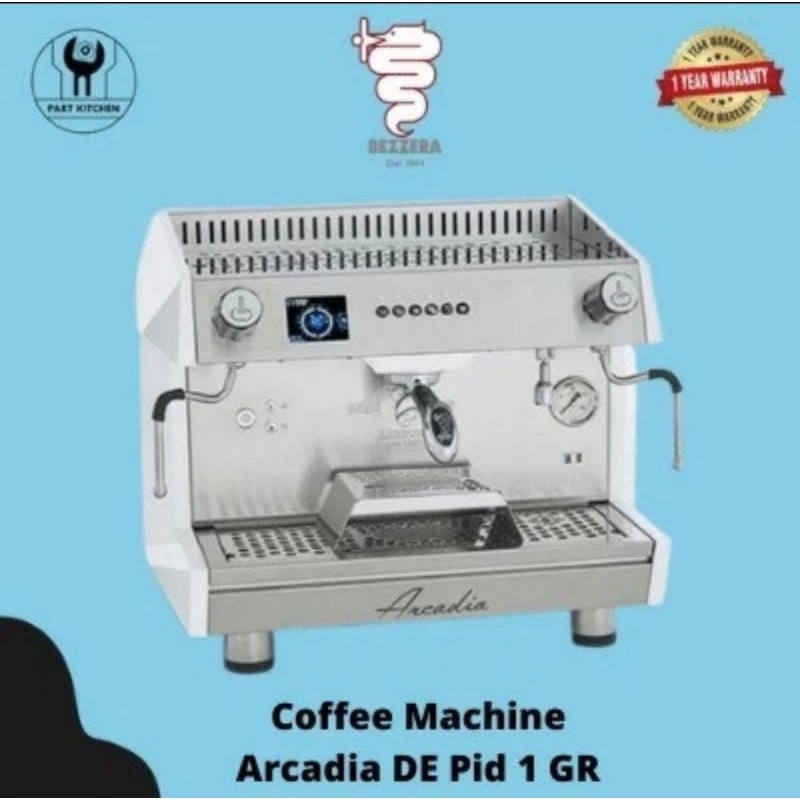 Jual Bezzera Coffee Machine Arcadia DE PID 1 Group Mesin Kopi Bezzera | Shopee Indonesia