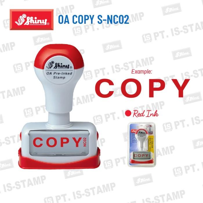 Jual NC02 COPY (Stempel Shiny Pre-Inked) | Shopee Indonesia