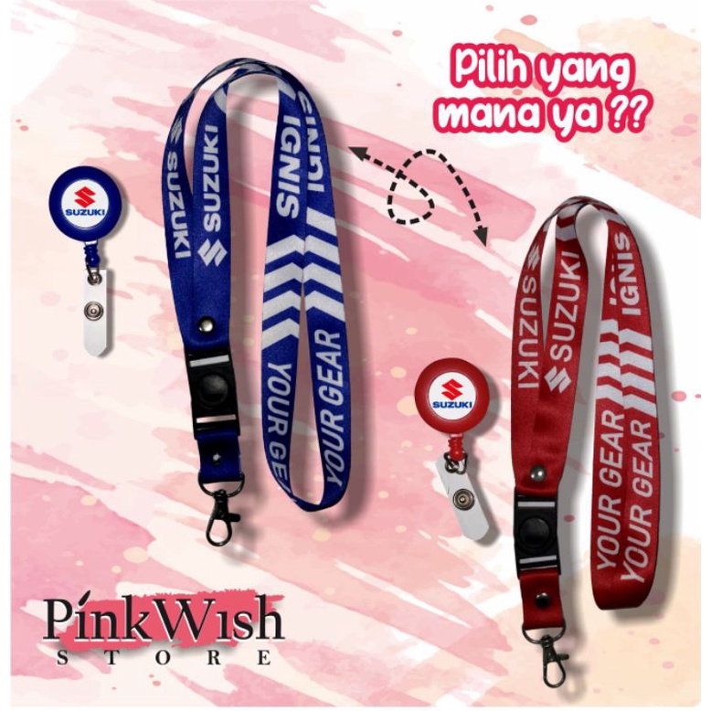 Jual Tali Id Card SUZUKI IQNIS / Lanyard SUZUKI IQNIS [READY STOCK ...