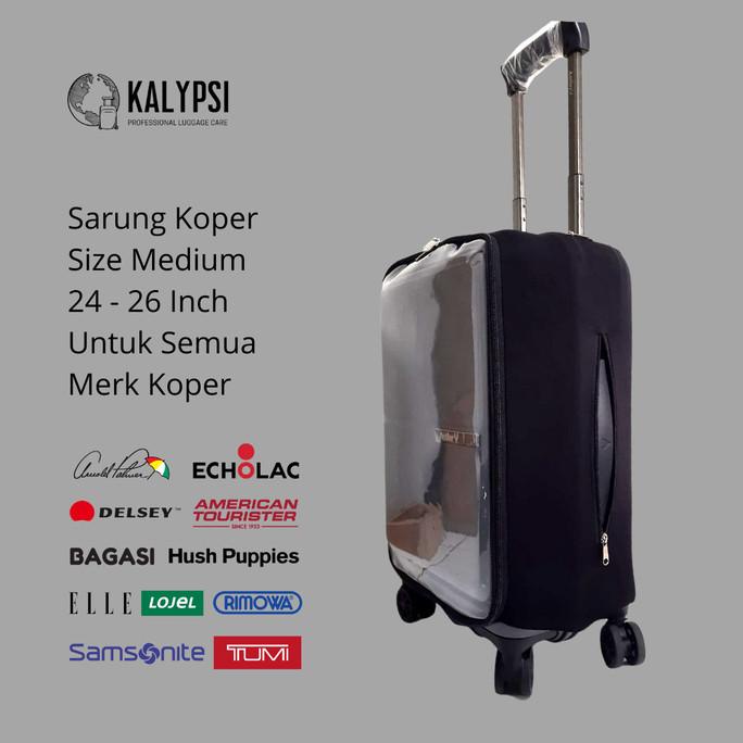 Jual Sarung Koper Pelindung Koper Luggage Cover Ukuran Medium 24 - 26 ...