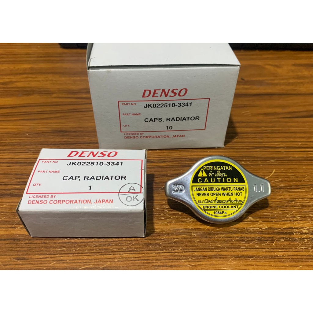 Jual RADIATOR CAP Tutup Radiator Avanza 1.1 DENSO JK022510-3341 100% ...