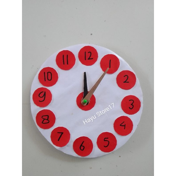 Jual Jam dinding dari kardus / Pigura dari kardus untuk dekorasi ...