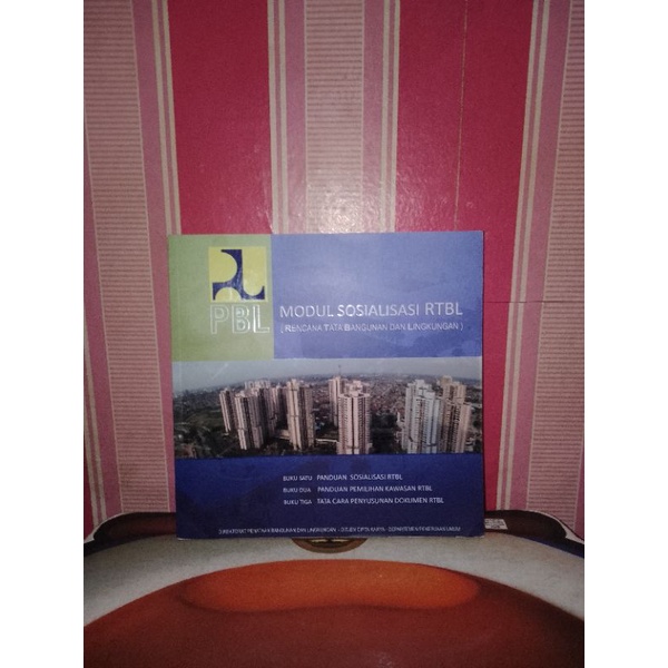 Jual MODUL SOSIALISASI RTBL (RENCANA TATA BANGUNAN DAN LINGKUNGAN ...