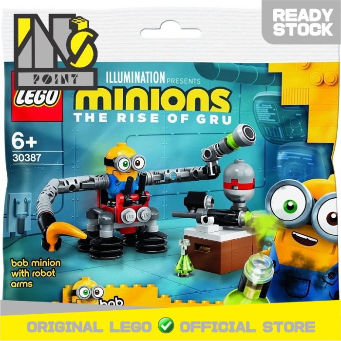Jual LEGO 30387 - Polybag - Bob Minion with Robot Arms | Shopee Indonesia