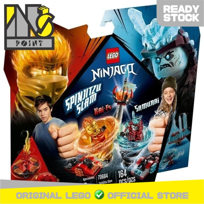 Jual LEGO 70684 - Ninjago - Spinjitzu Slam - Kai vs. Samurai | Shopee ...