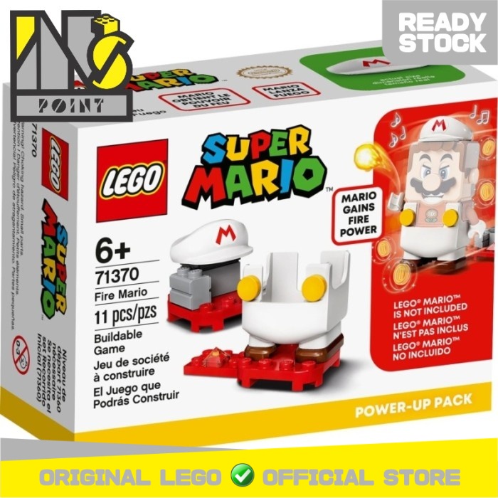 Jual LEGO 71370 - Super Mario - Fire Mario Power-Up Pack | Shopee Indonesia
