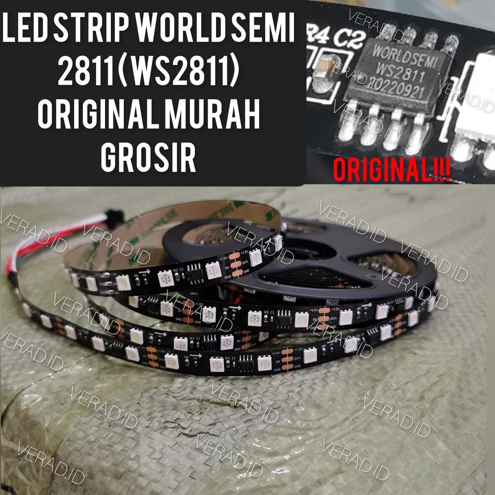 Jual [KODE KCNT0] Led strip ws2811 ws 2811 300led 12Volt 12V 5 meter ...