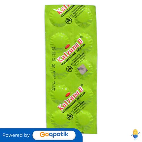 Jual KALZANA D STRIP 10 TABLET | Shopee Indonesia