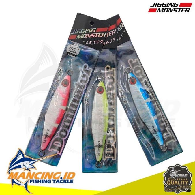 Jual Gratis Ongkir Jigging Monster Dominator 80gr Metal Jig Kualitas Terbaik (mc00gs) | Shopee ...