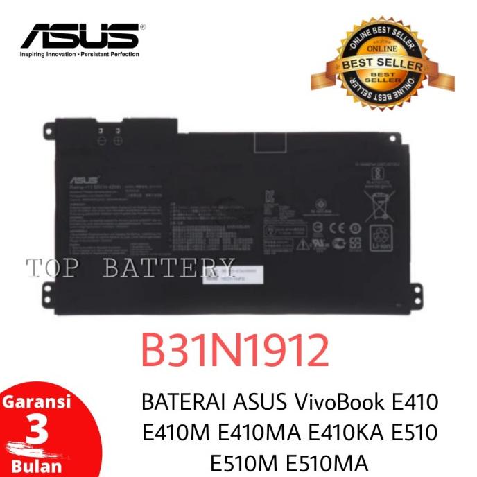 Jual Baterai Asus VivoBook E410 E410M E410MA E410KA E510 E510M E510MA | Shopee Indonesia