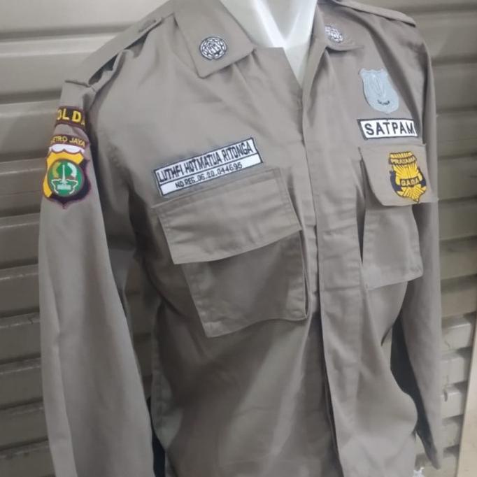 Jual Seragam satpam security lengkap atribut ( 1stel ) | Shopee Indonesia