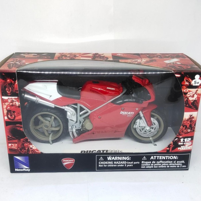 Jual Must Have!! Diecast Motor Ducati Monster 998 Miniatur Moge ...