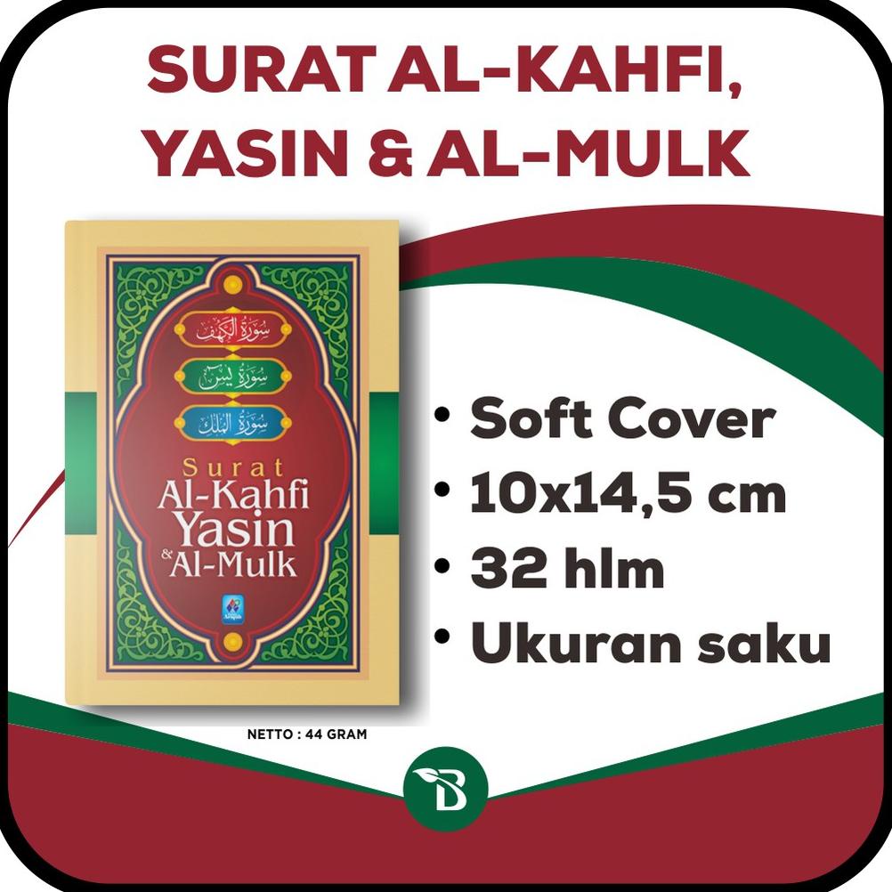 Jual Surat Al-Kahfi Yasin dan Al-Mulk Buku Saku Surat Pilihan Soft ...