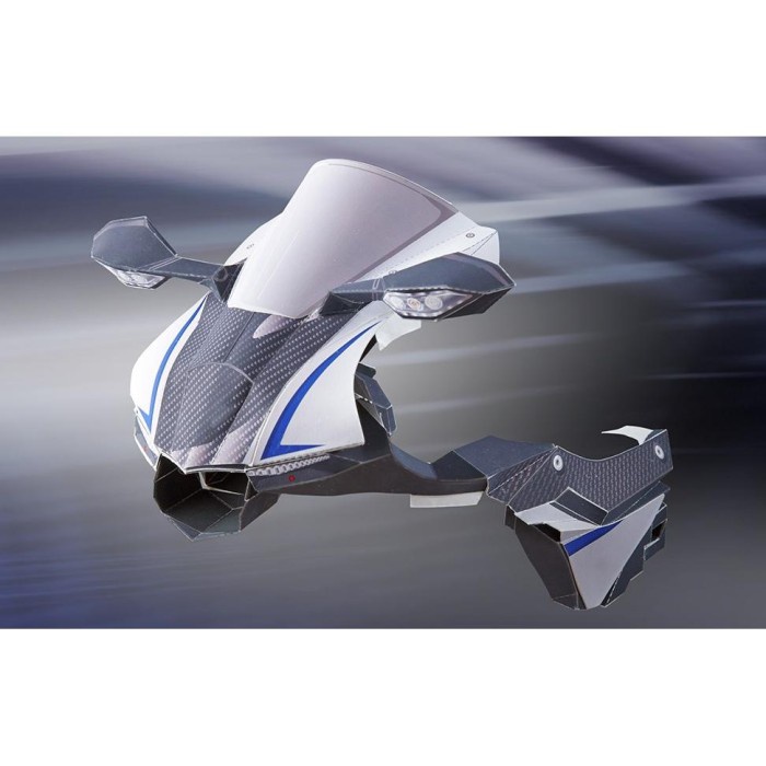Jual Must Have!! Diy Miniatur Papercraft Motor Yamaha Yzf-R1M Termurah ...