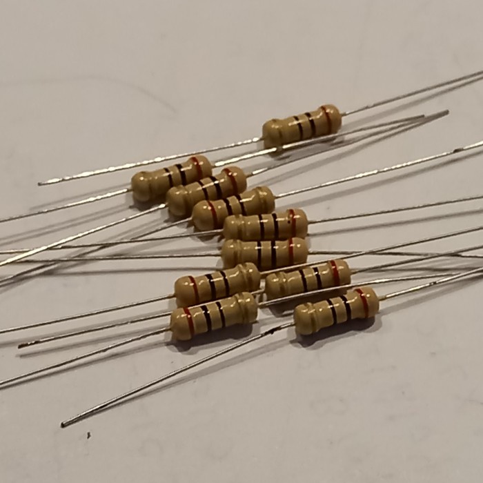 Jual KR04314 Resistor 100 Ohm +/-5%, 1/2 Watt (10pcs) | Shopee Indonesia