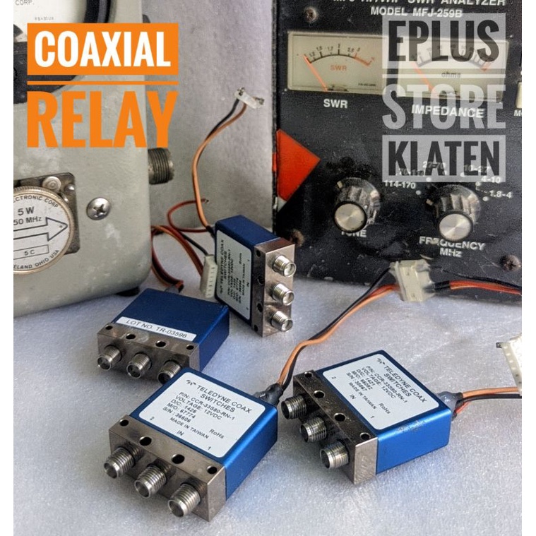Jual TELEDYNE COAX SWITCHES COAXIAL RELAY RF PEMANCAR CCR-33S80-RN-1 ...