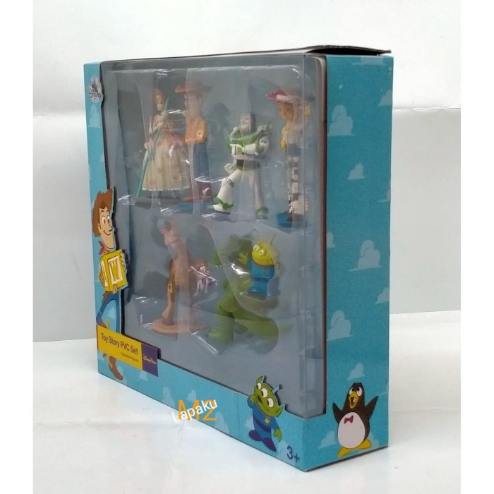 Jual Must Have!! Figures Disney Original Toy Story Pvc Play Set ...
