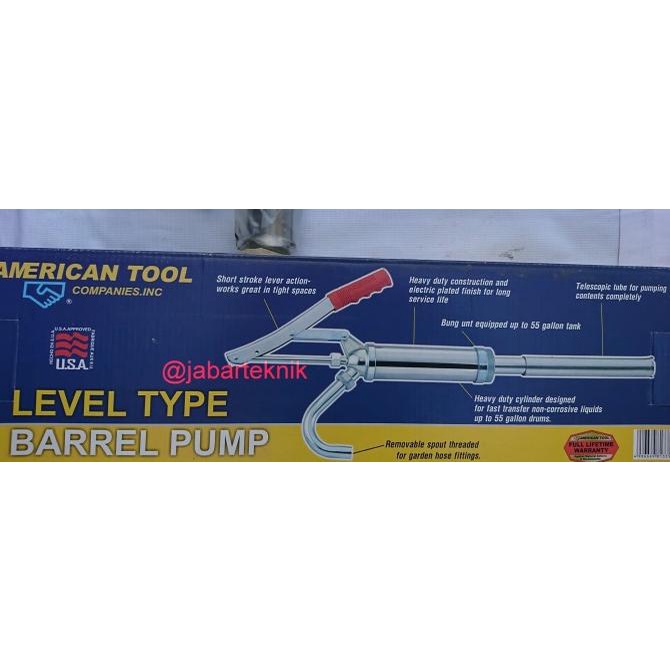 Jual Pompa Oli American Tool Pompa Minyak Drum Heavy Duty | Shopee ...