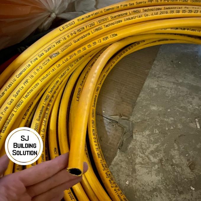 Jual #####] Pipa Gas LESSO LIANSU Kuning 1/2 Inch ISO Bagus Pipa Tanam ...