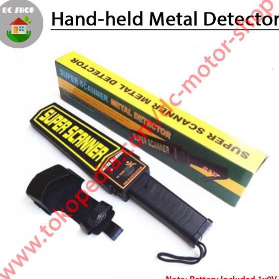 Jual Handheld Metal Detector Metal Alat Deteksi Logam Garrett Super ...