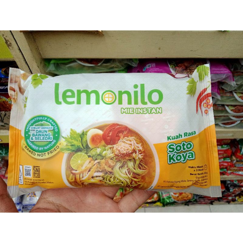 Jual Lemonilo Mie Instan Rasa Soto Koya | Shopee Indonesia