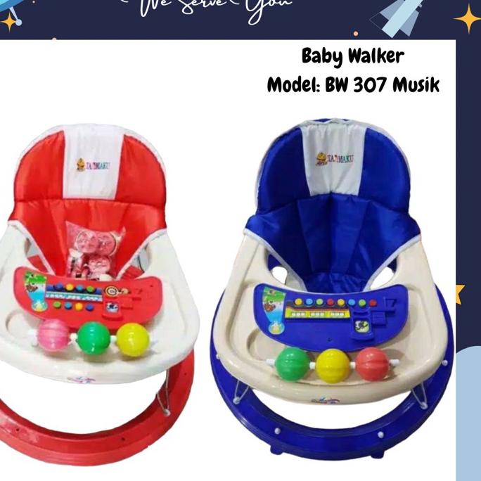Jual Promo ⭐ [FREE KARDUS + BUBBLEWRAP] BAMS APOLO BABY WALKER TAJIMAKU ...
