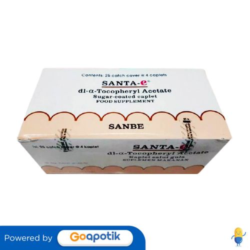 Jual SANTA E 100 IU BOX 100 KAPLET | Shopee Indonesia