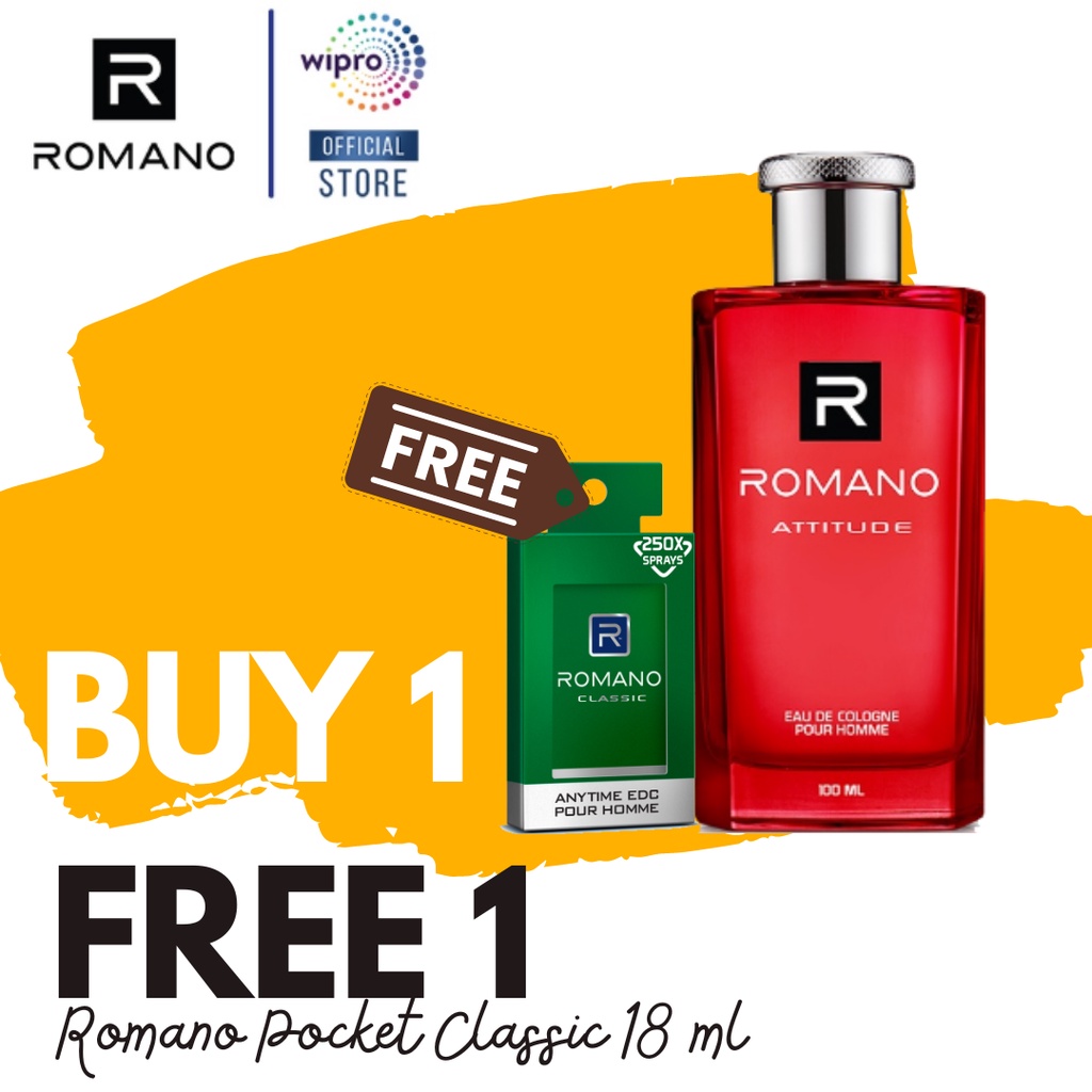 Jual [BOGOF EDC 18 ml] Romano EDC 100 ml | Shopee Indonesia