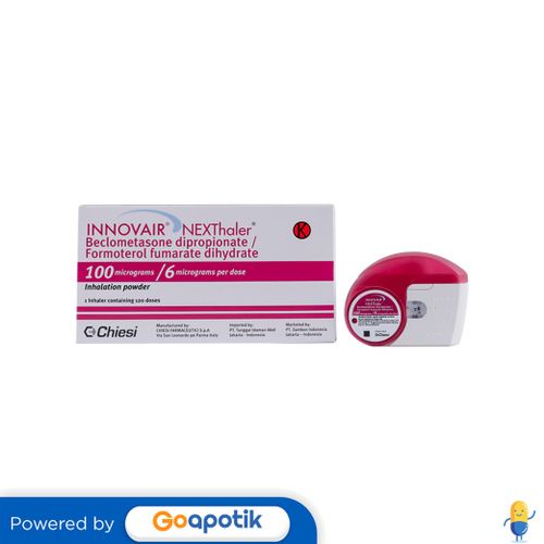 Jual INNOVAIR NEXTHALER 100 / 6 MCG INHALER 120 DOSIS | Shopee Indonesia