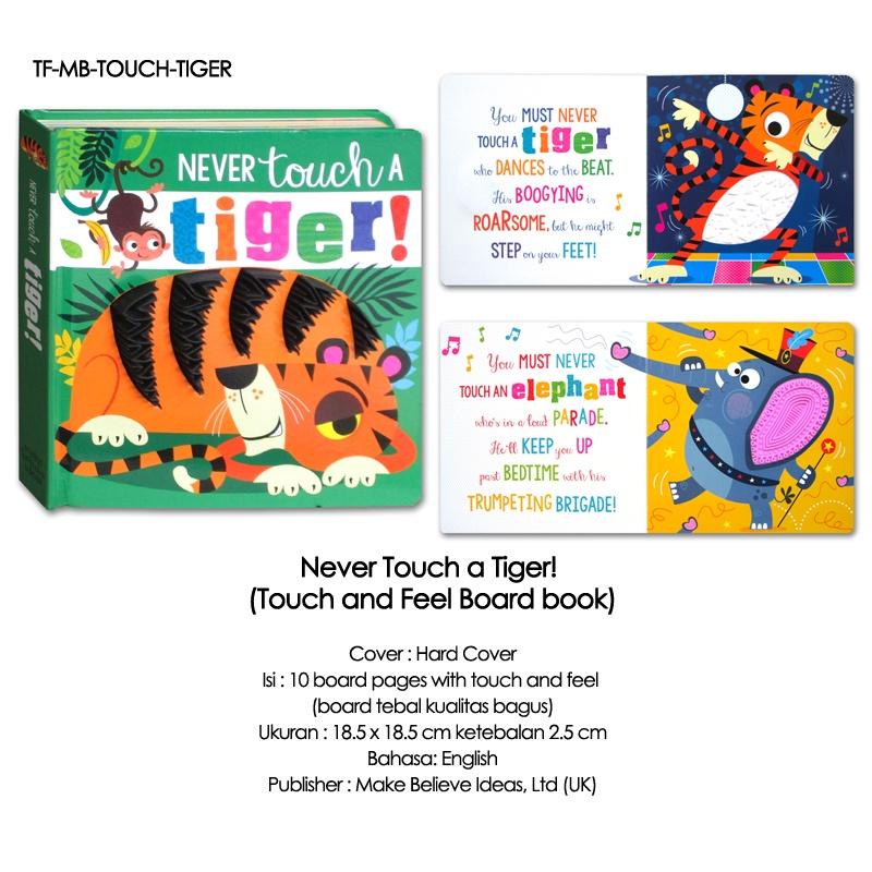 Jual [Make Believe] Never Touch Sensory touchy feely books with ...