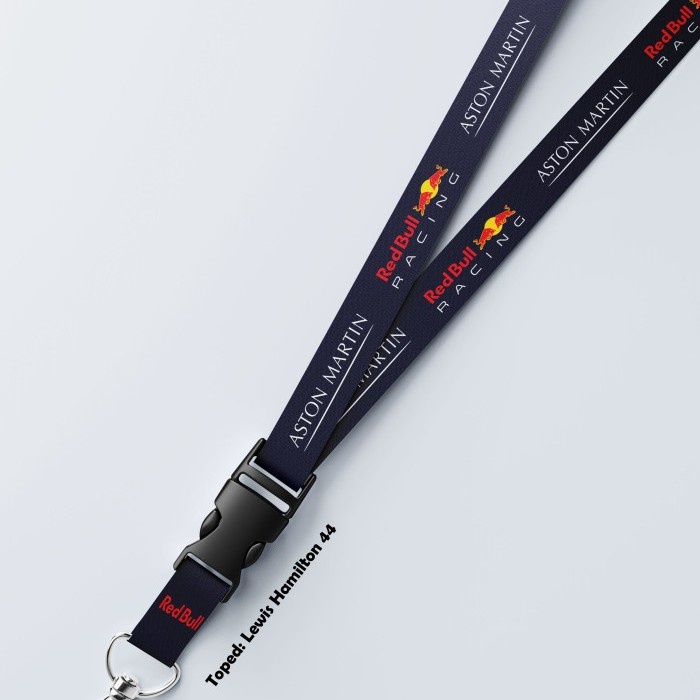 Jual Lanyard F1 Formula 1 Aston Martin Red Bull Racing Max Verstappen ...