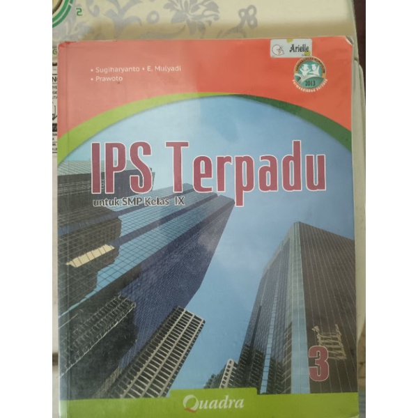 Jual Buku IPS terpadu 3 SMP revisi | Shopee Indonesia