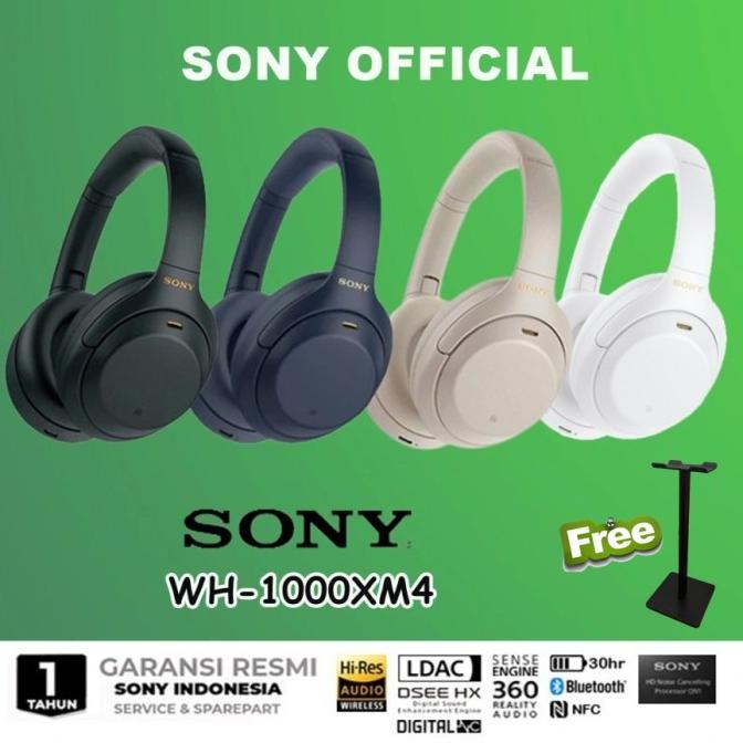 Jual Sony WH-1000XM4 Wireless Headphone WH1000XM4 WH 1000XM4 WH1000 XM4 | Shopee Indonesia