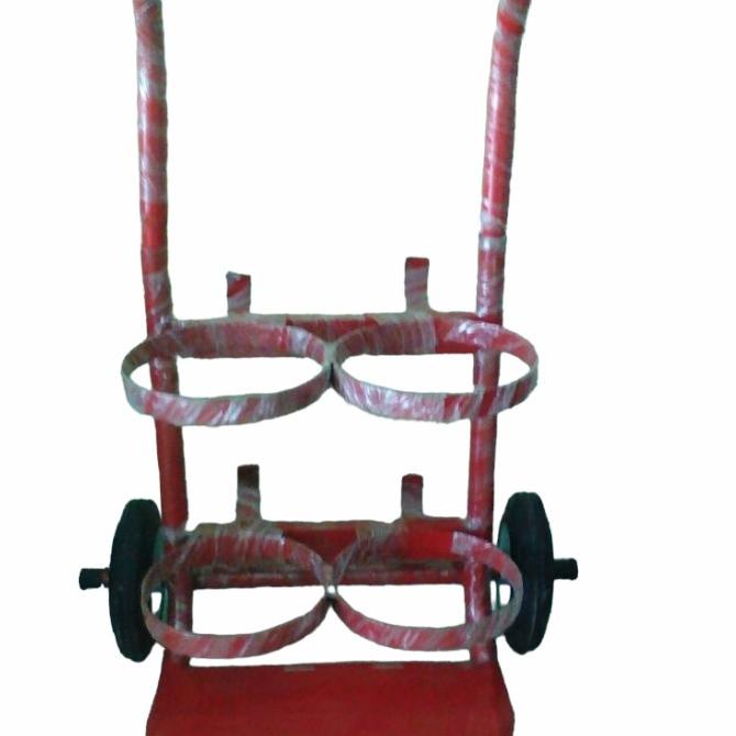 Jual Trolly Double Untuk Las Tabung Gas Oksigen & Gas Acetylene 1m3 ...