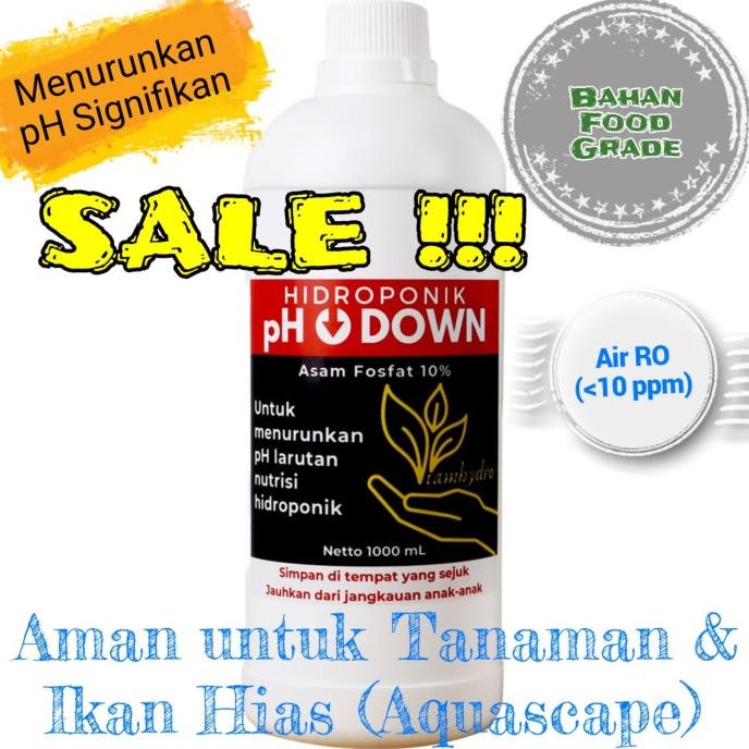 Jual Ph Down 1 Liter Untuk Hidroponik | Shopee Indonesia