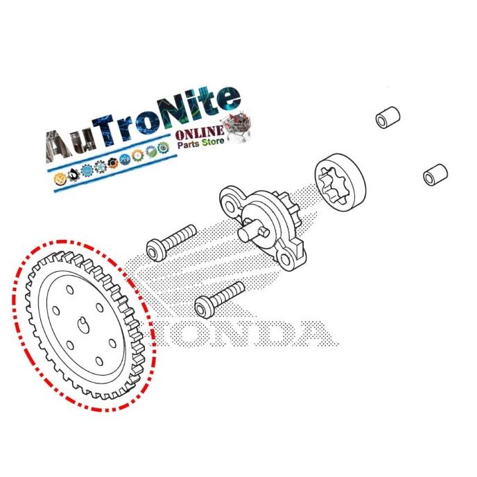 Jual Gear Oil Pump Driven 35T 15133-Kwn-900 Ori Honda Pcx Vario 125 Adv ...