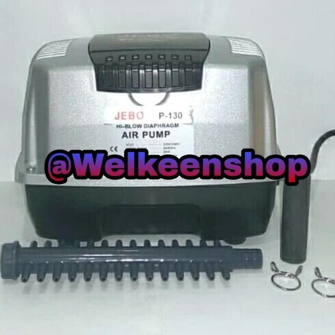 Jual Jebo P130 Jebo P 130 Pompa Udara Aerator Hiblow Airpump Blower | Shopee Indonesia