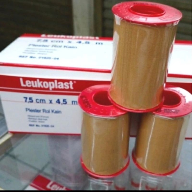 Jual leukoplast bsn 7,5 cm x 4,5 m plester luka mirip hansaplast daya rekat kuat | Shopee Indonesia